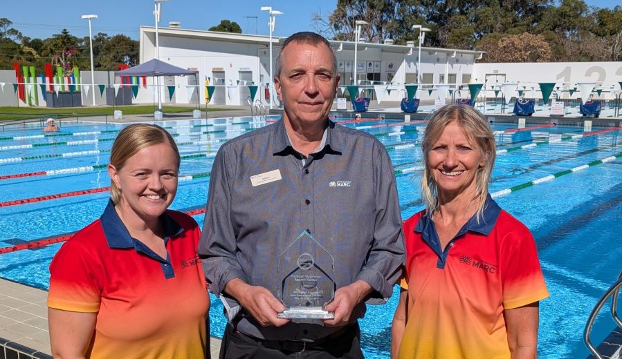 MARC awarded prestigious platinum waterwise status | City of Mandurah